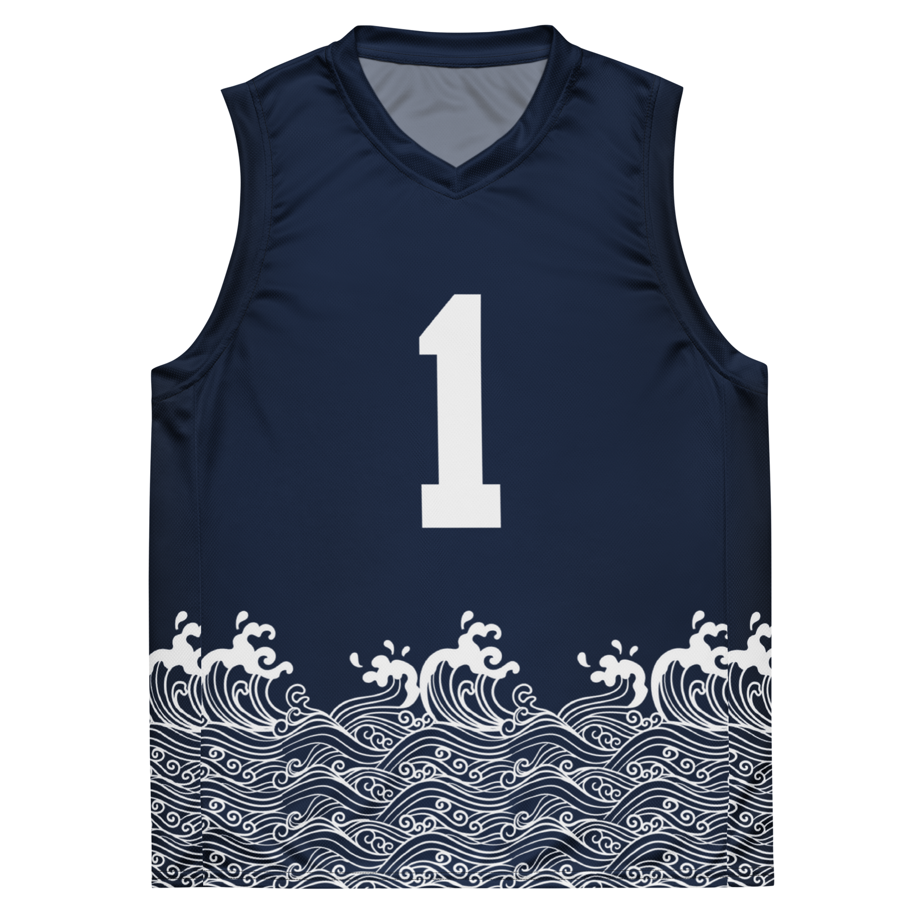 Nami Pattern Basketball Jersey (White Edition) – Jay Japan